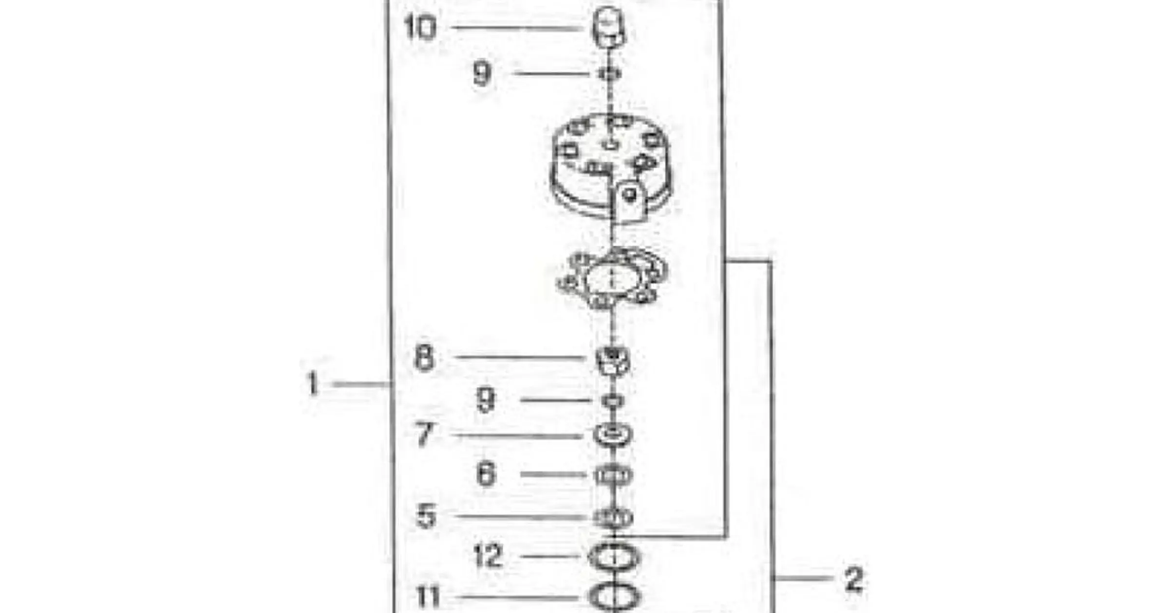 20 GA Valve IR 15T2 Air Compressor Parts